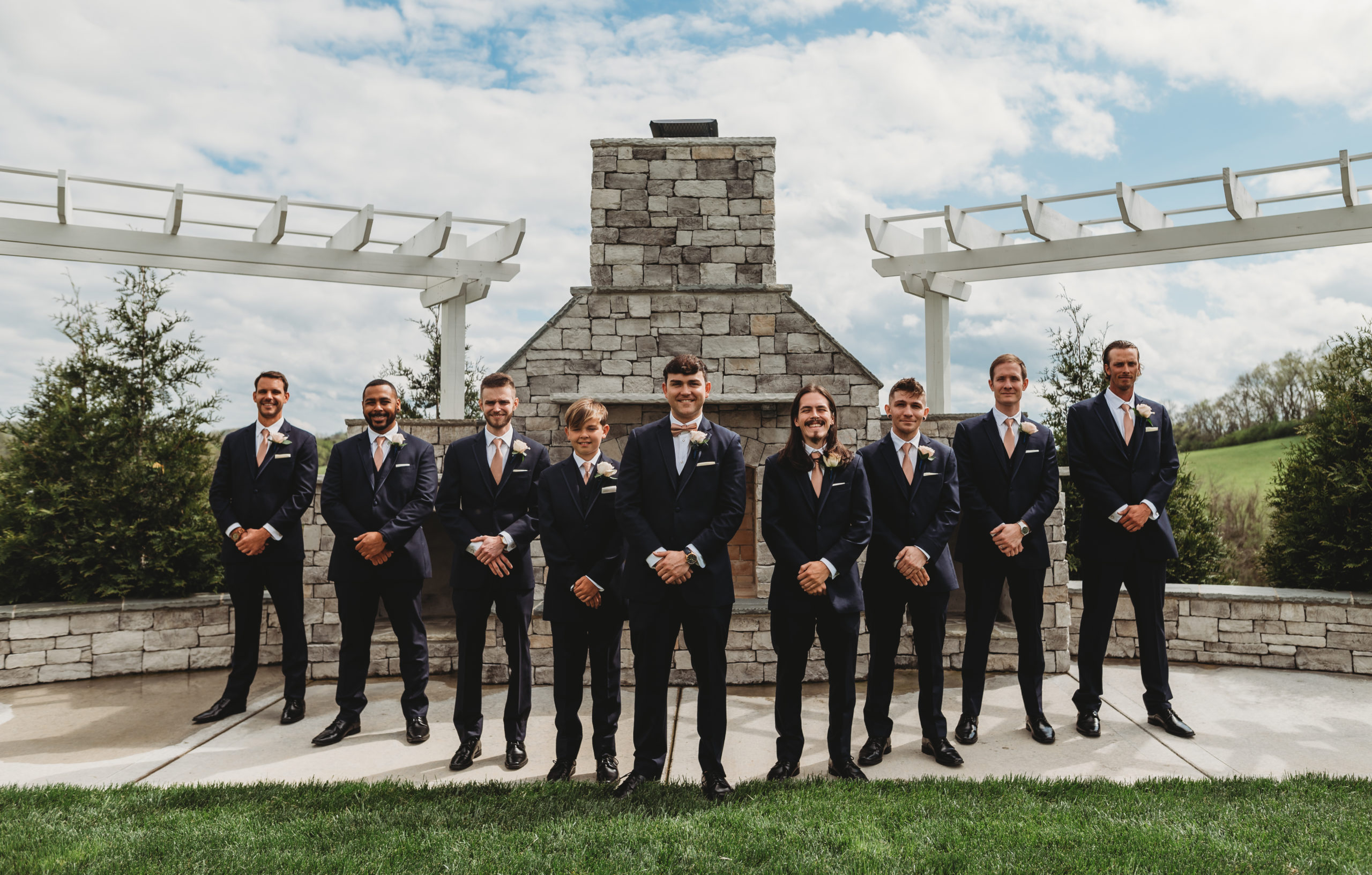 Springtime Outdoor White Dove Barn | Tanja & Jon - foxandfigphotography.net