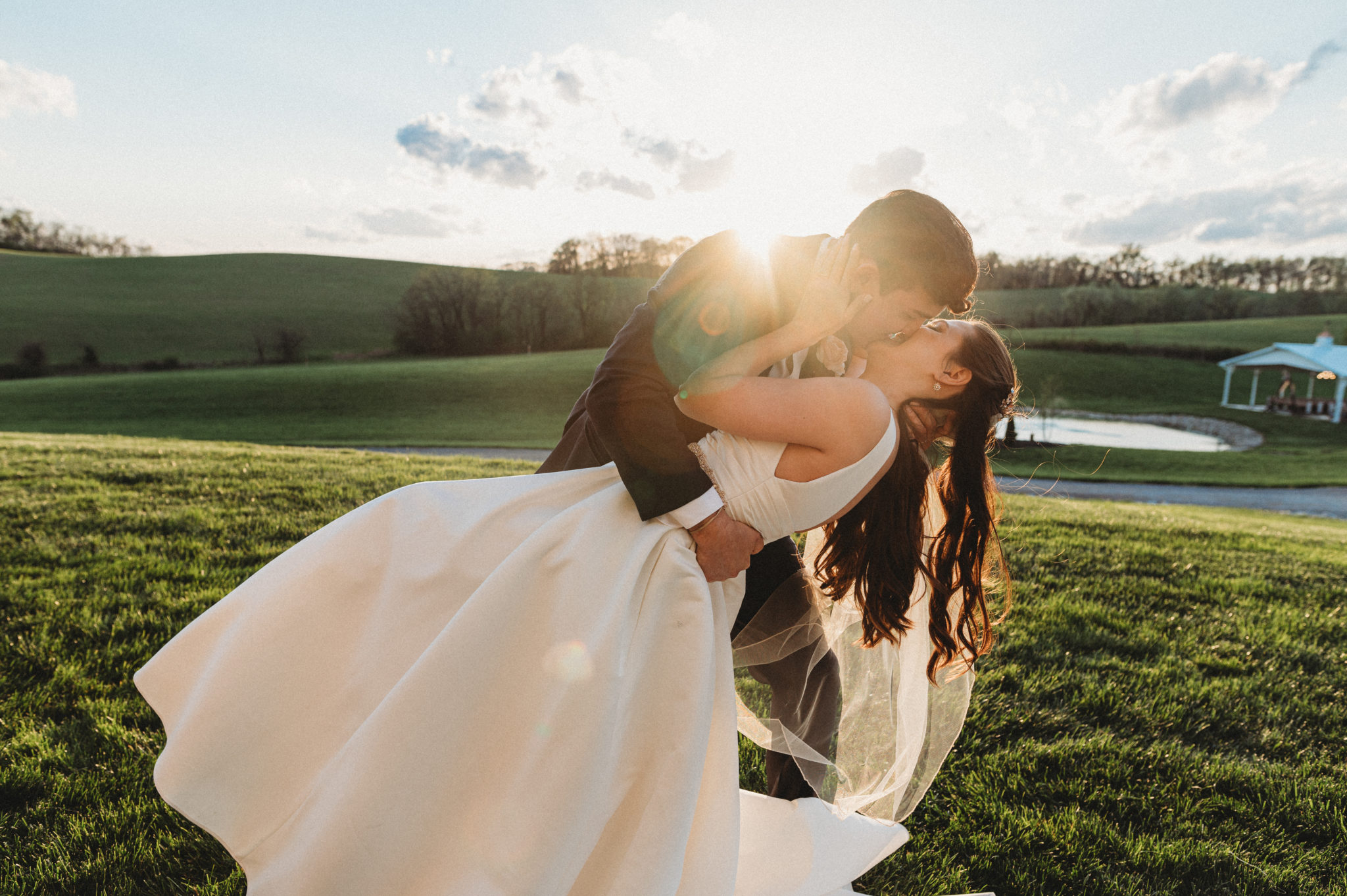 Springtime Outdoor White Dove Barn | Tanja & Jon - foxandfigphotography.net